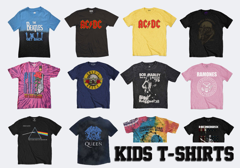 Band T-Shirts & Official Merchandise in London – Backstage Originals